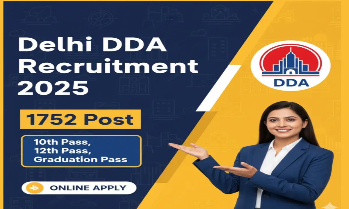 Delhi DDA Recruitment 2025-1732 Post-Answer Key - SARKARI JOB HUBS