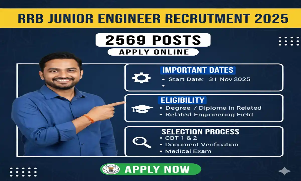 RRB Junior Engineer Recruitment 2025 - SARKARI JOB HUBS